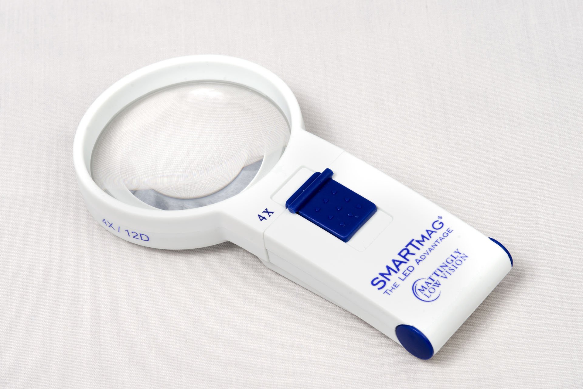 SmartMag® 4X Cool White LED Hand-Held Magnifier | Mattingly Low Vision ...