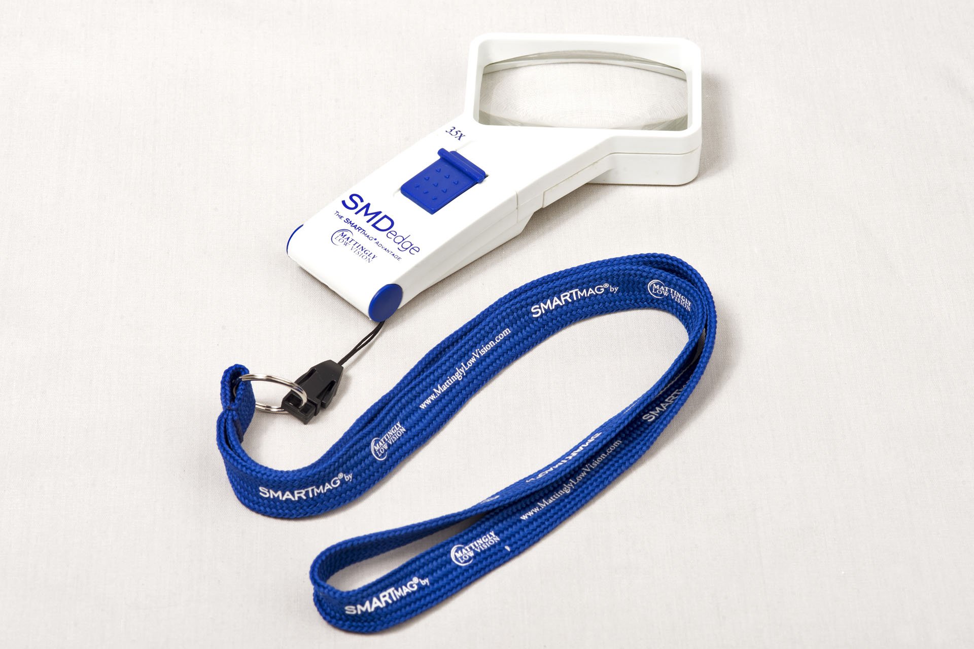 SmartMag® 3.5X Neutral White SMD LED Left Handed Hand-Held Magnifier ...