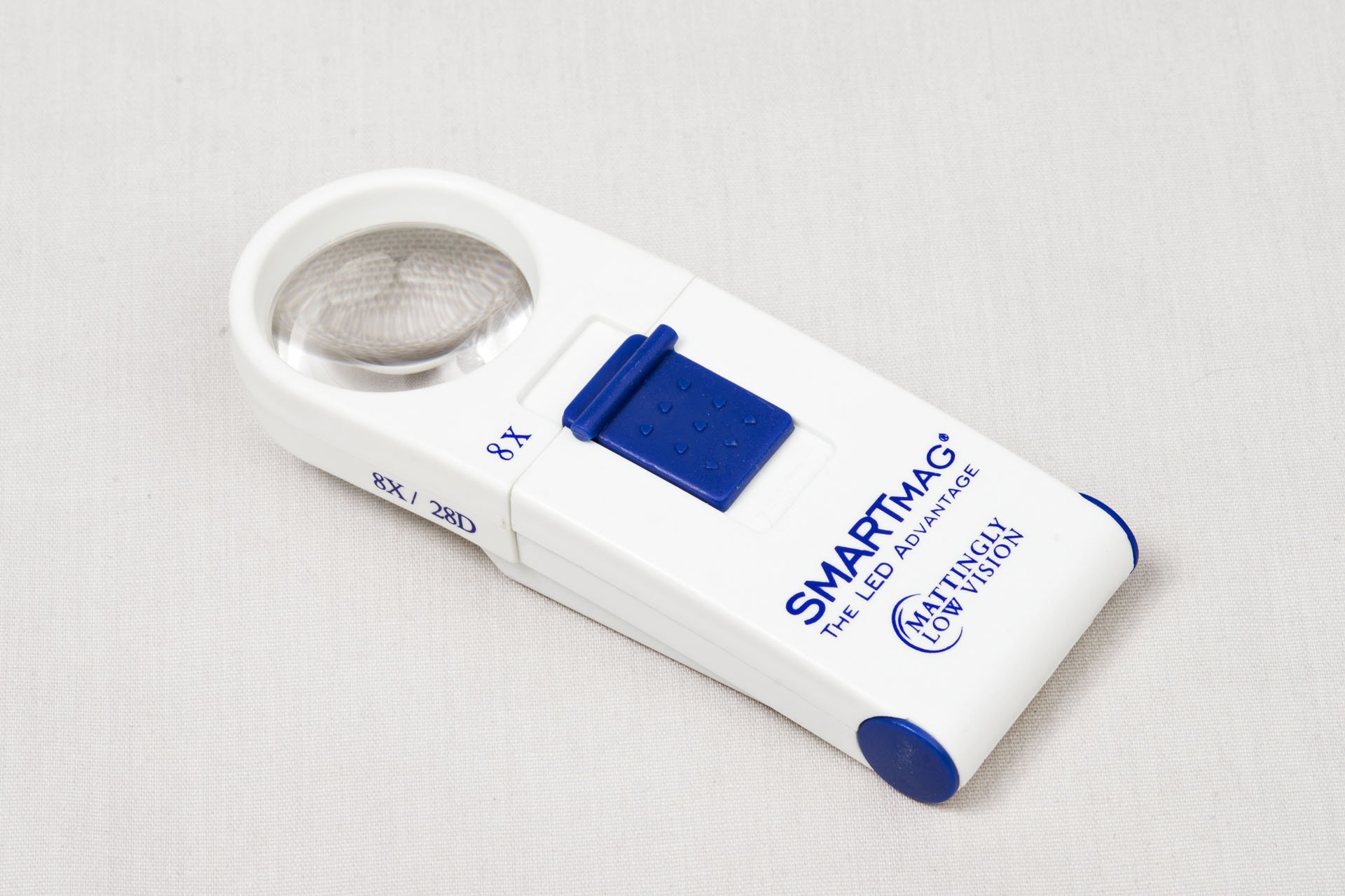 SmartMag® 8X Warm White LED Hand-Held Magnifier | Mattingly Low Vision ...