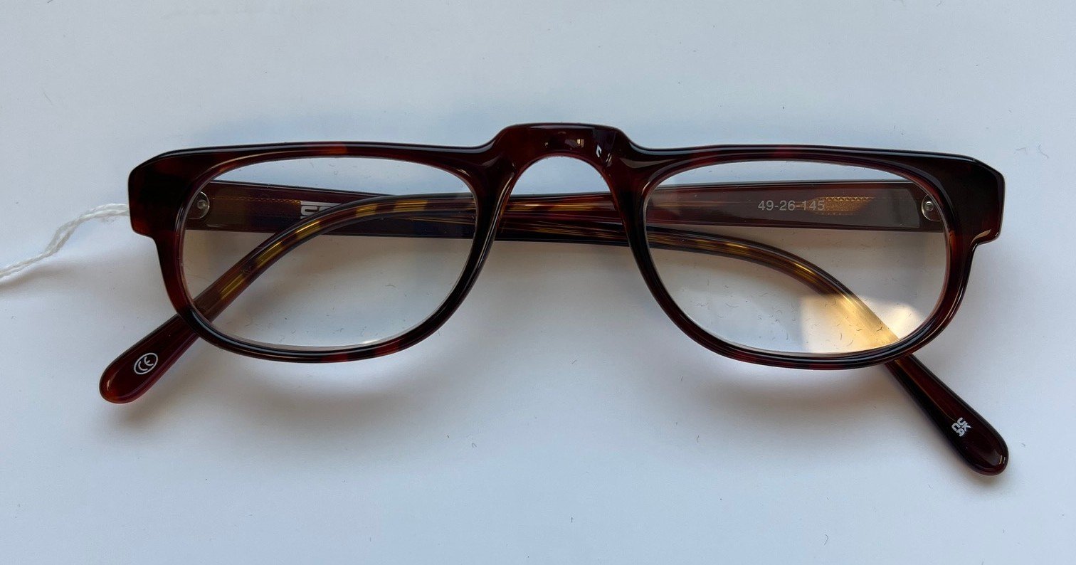 COIL Prismatic Spectacle +4.00D Brown 49mm Half-Eye | Mattingly Low ...