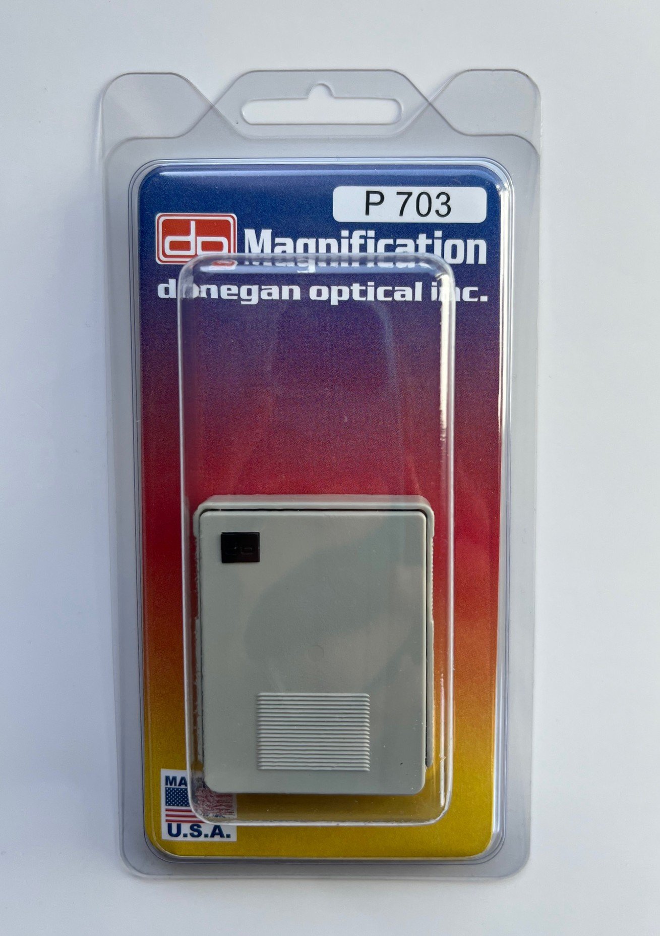 Donegan#P-703 3X Slide-Out Pocket Magnifier (Plastic Case) | Mattingly ...