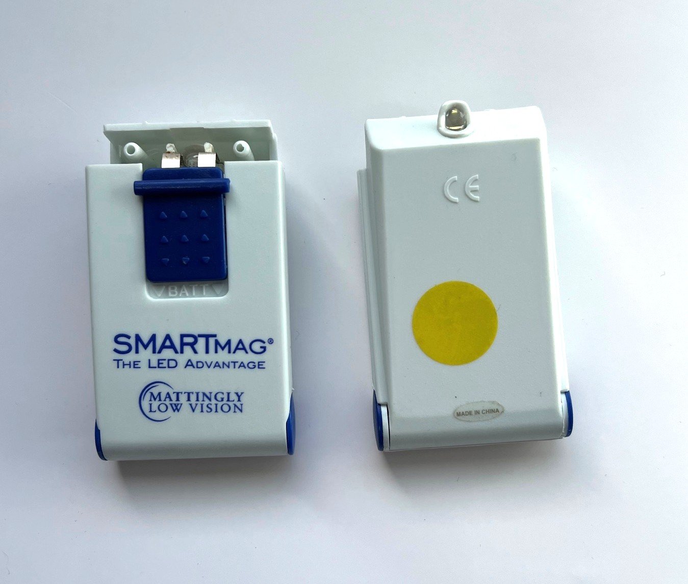 SmartMag® Yellow LED Hand-Held Handle | Mattingly Low Vision, Inc.