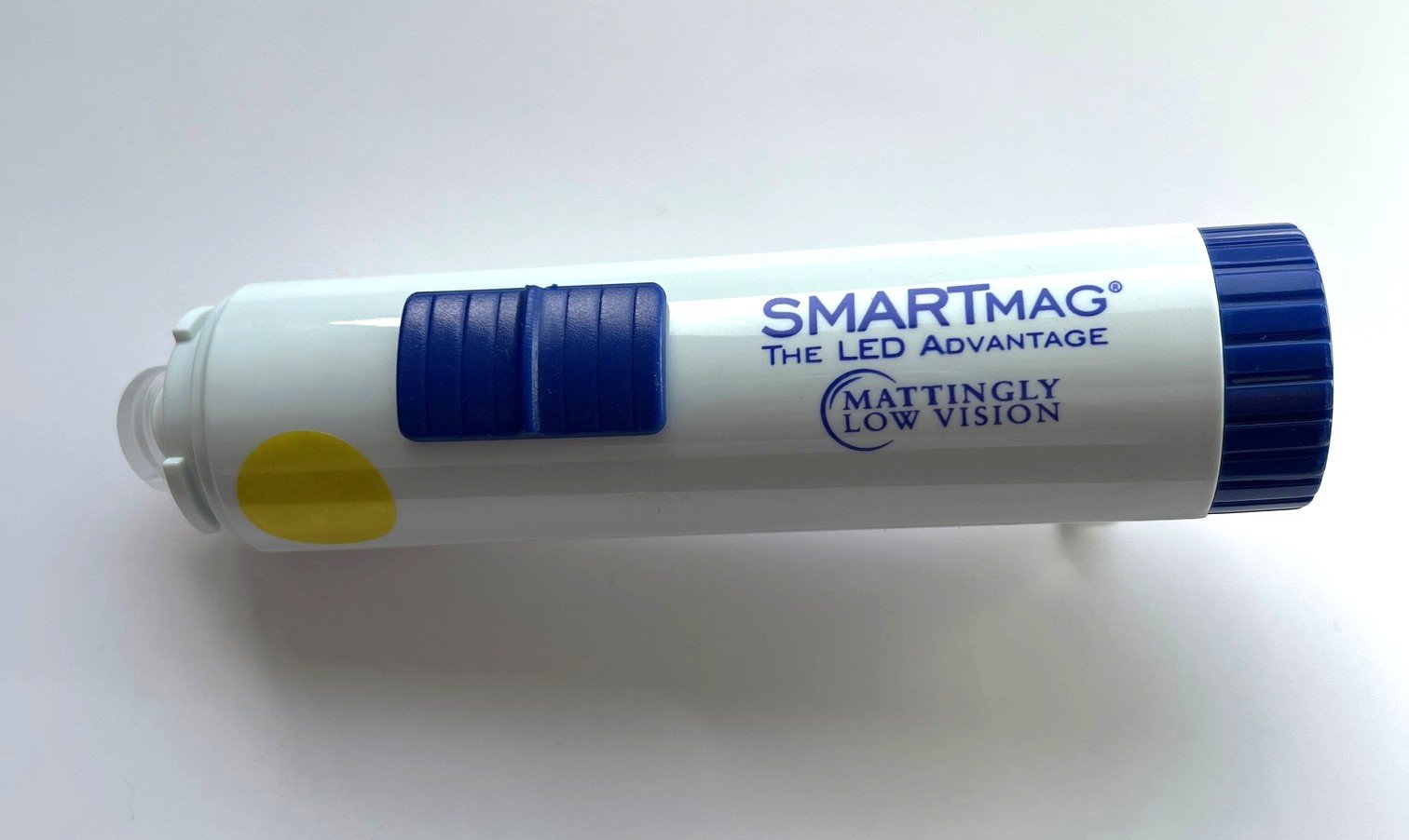 SmartMag® Yellow LED Stand Magnifier Handle | Mattingly Low Vision, Inc.