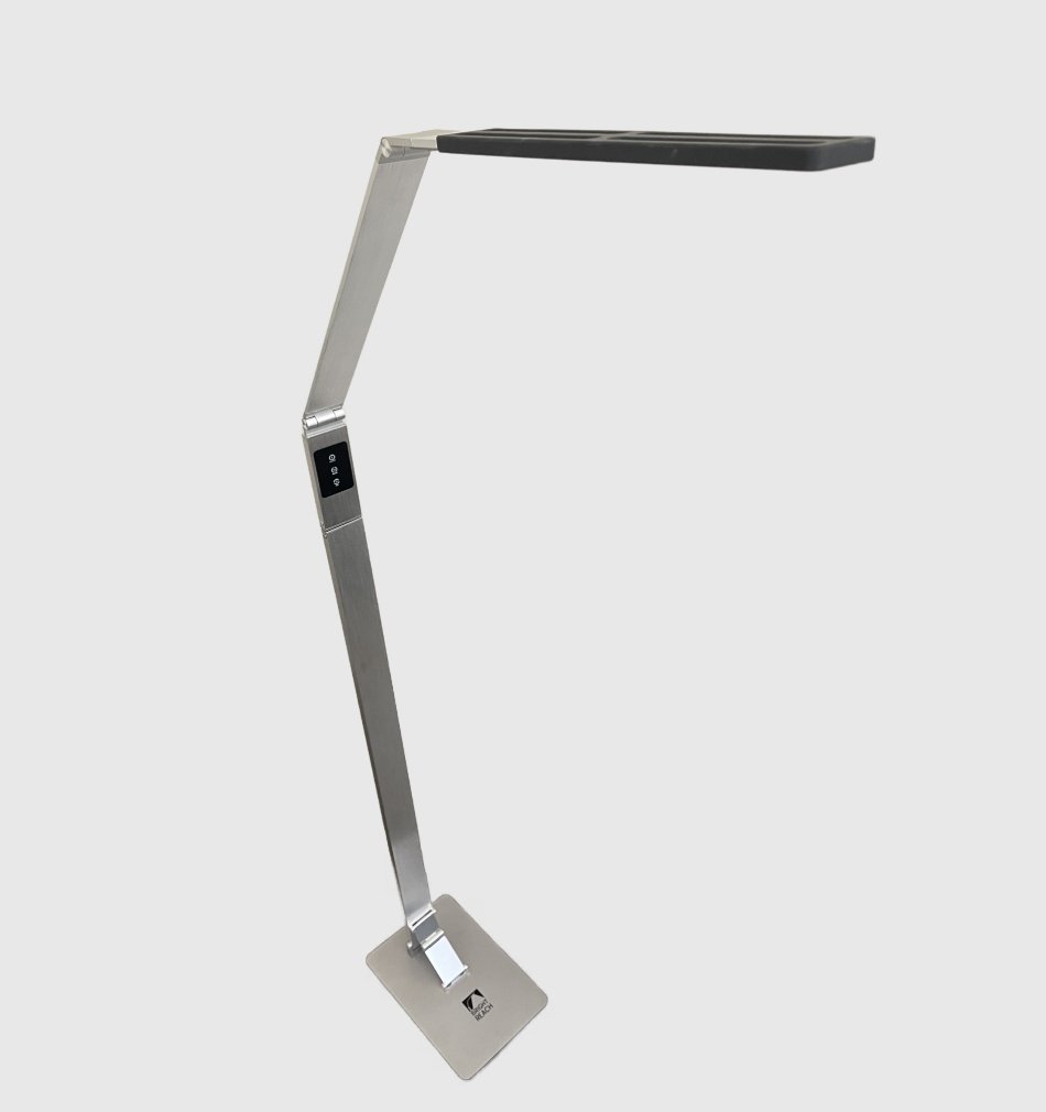 Bright Reach Floor Lamp in Silver | Mattingly Low Vision, Inc.
