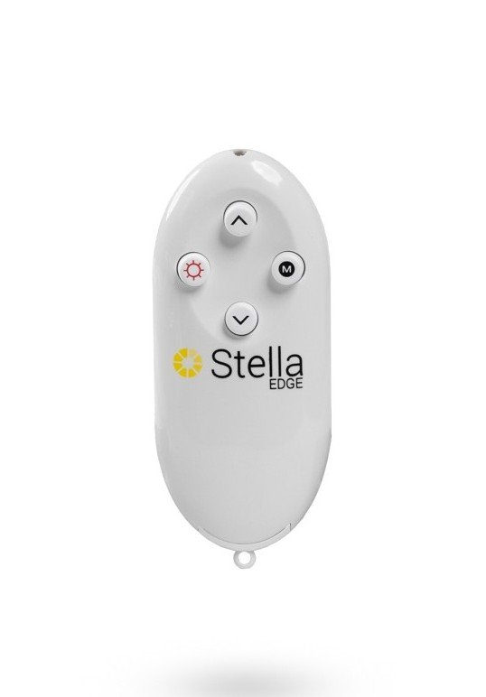 Stella LED Floor Lamp in White Remote | Mattingly Low Vision, Inc.