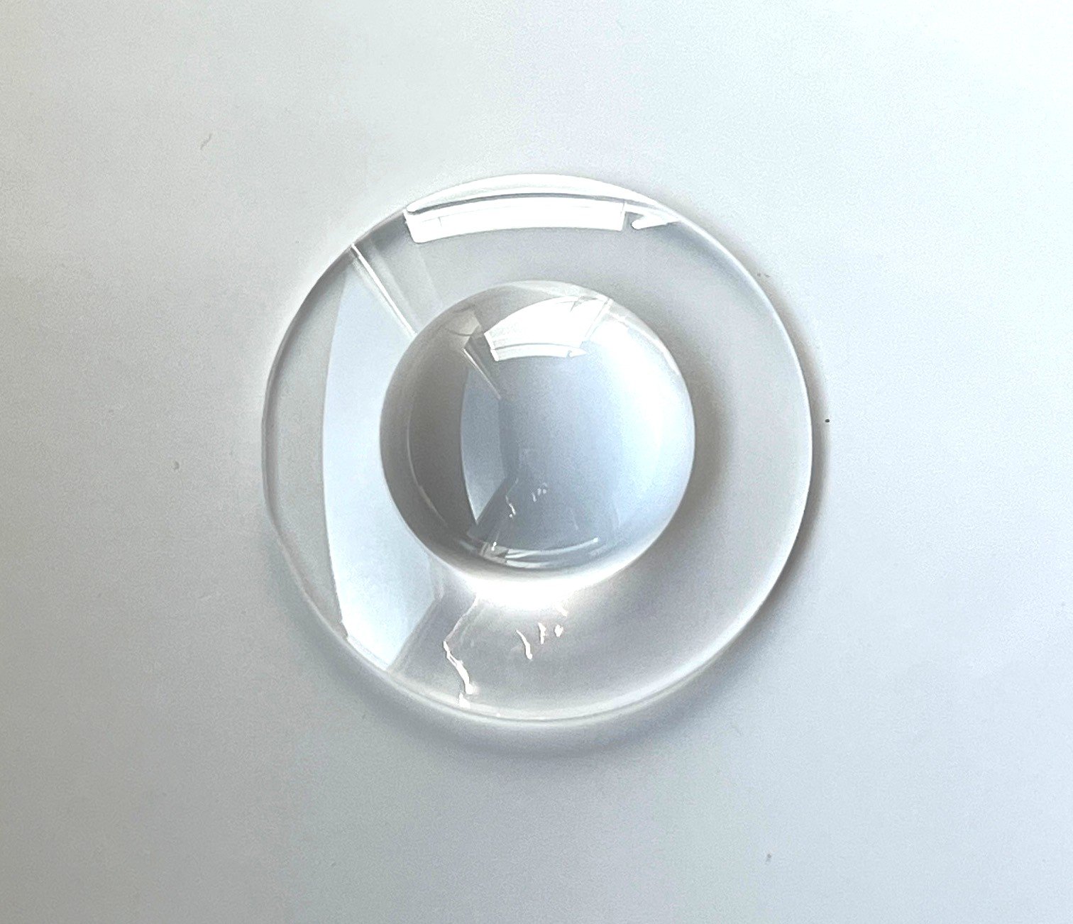 COIL Microscopic Spectacle 4X Uncut Lens 65mm | Mattingly Low Vision, Inc.