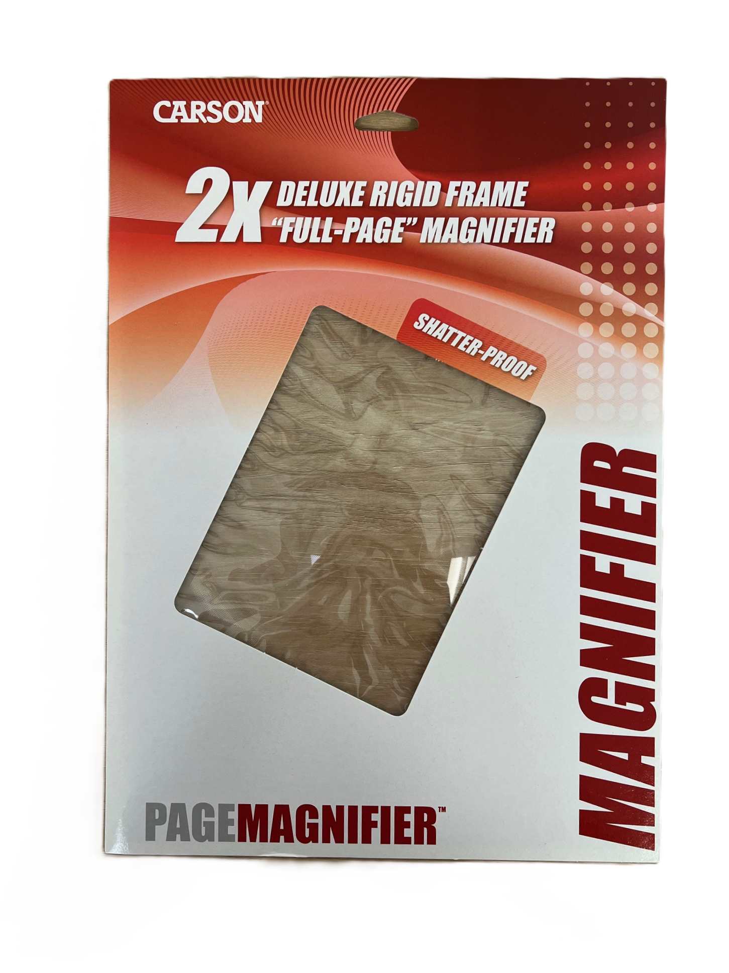 Carson 2x Page Magnifier | Mattingly Low Vision, Inc.