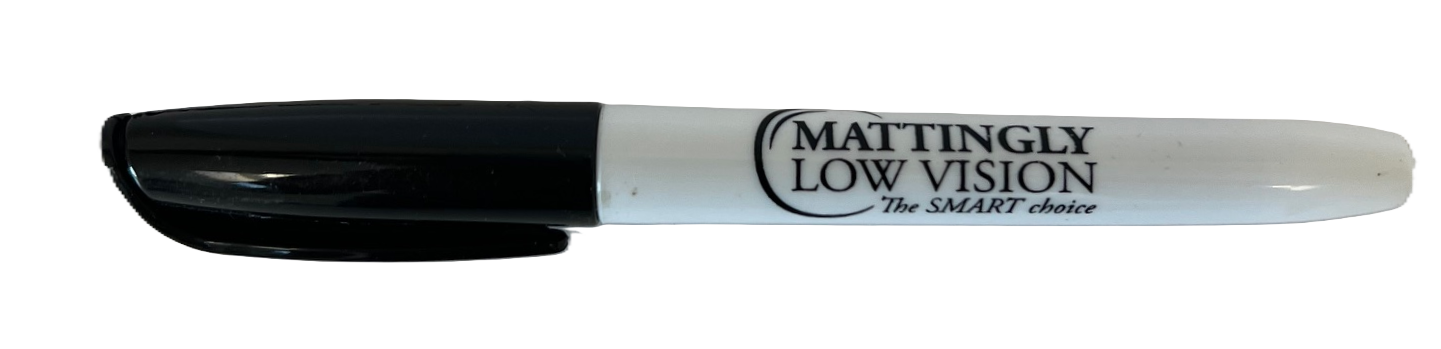 Mattingly Smart Low Vision Pen - Bold, Black | Mattingly Low Vision, Inc.